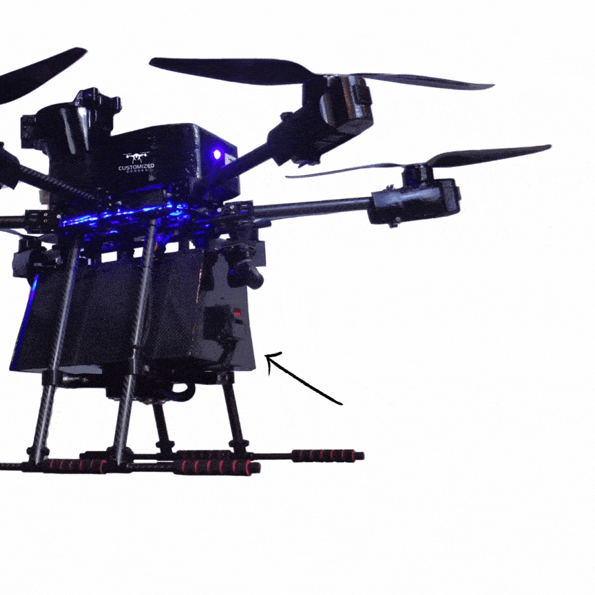 Order your Customized Food & Medical Drones 3 KG - C Drones